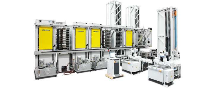 Neues Laminiersystem von LAUFFER PRESSEN für Teltonika