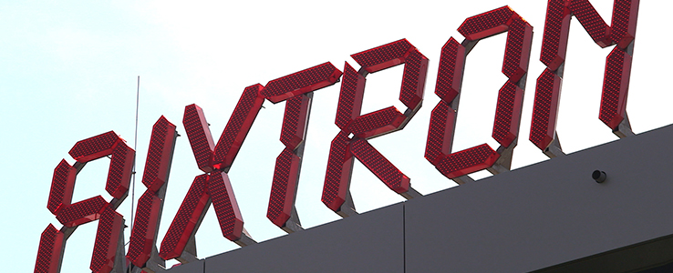 AIXTRON SE erzielt Top-Werte beim Auftragseingang