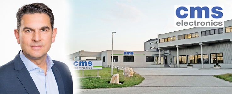 Neue Sales & Marketing-Leitung bei cms electronics
