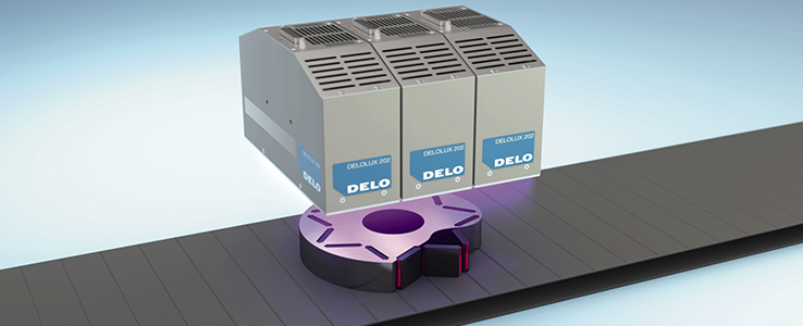 Lichtfixierung: DELO revolutioniert 2K-Klebstoffe