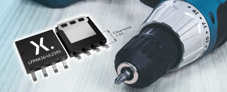 LFPAK56 MOSFETs von Nexperia bieten längere Kriech- und Luftstrecken